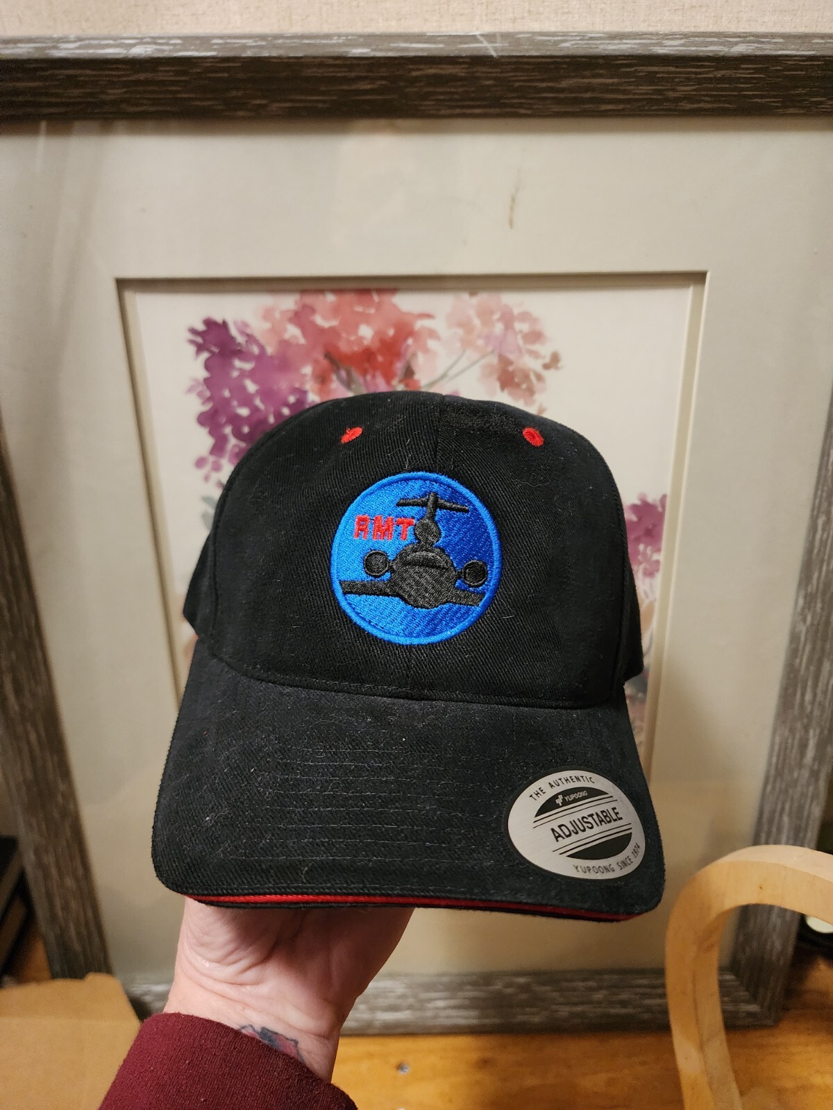 Rare Style Raytheon Craft Hat. Adjustable. Black. - Gem