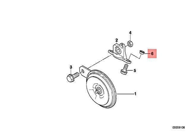 Genuine BMW E16 F 650 94 0161 97 0162 0166 0168 Bush 17112345058 for ...