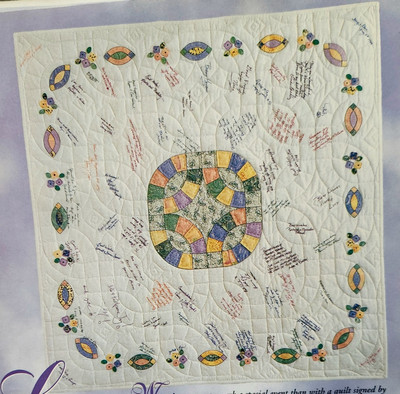 "Love Notes" Wall Hanging Quilt Pattern 2000 Mag. Beginner Applique | eBay