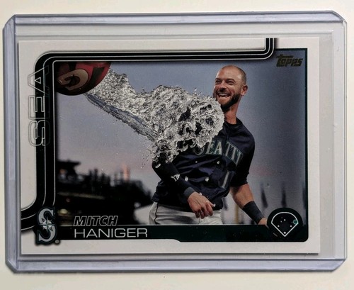Mitch Haniger 2025 Topps Series 1 Baseball Golden Mirror Image ...