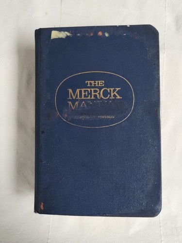 The Merck Manual 1968 Hardcover Vintage Eleventh Edition Interesting ...