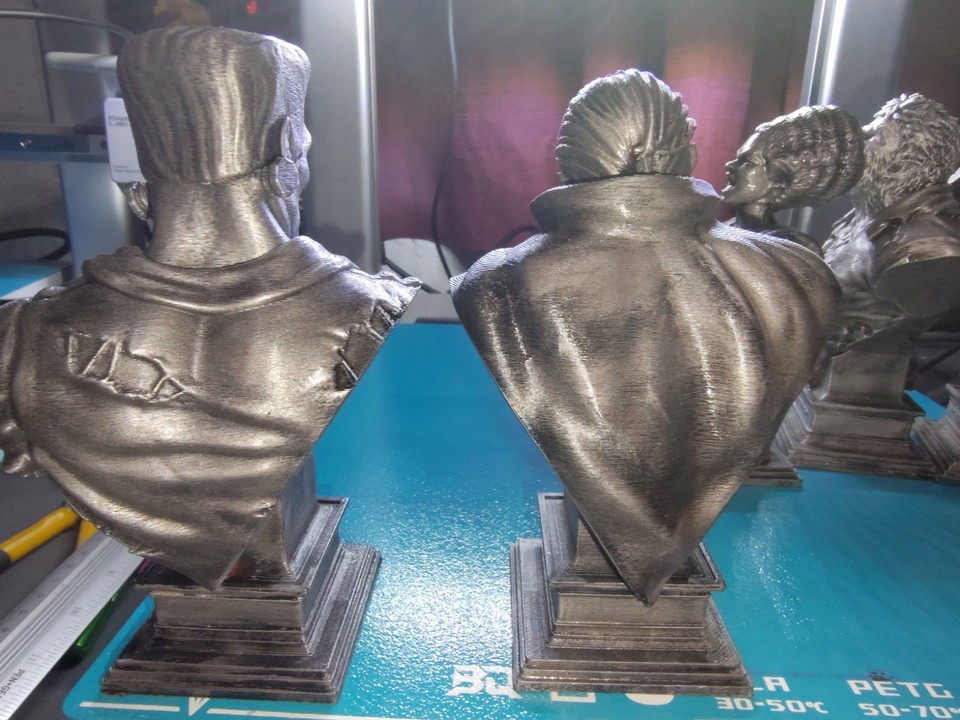 Bust Statue Of Classic Movie Monster's Frankenstein And More 5 Mini ...