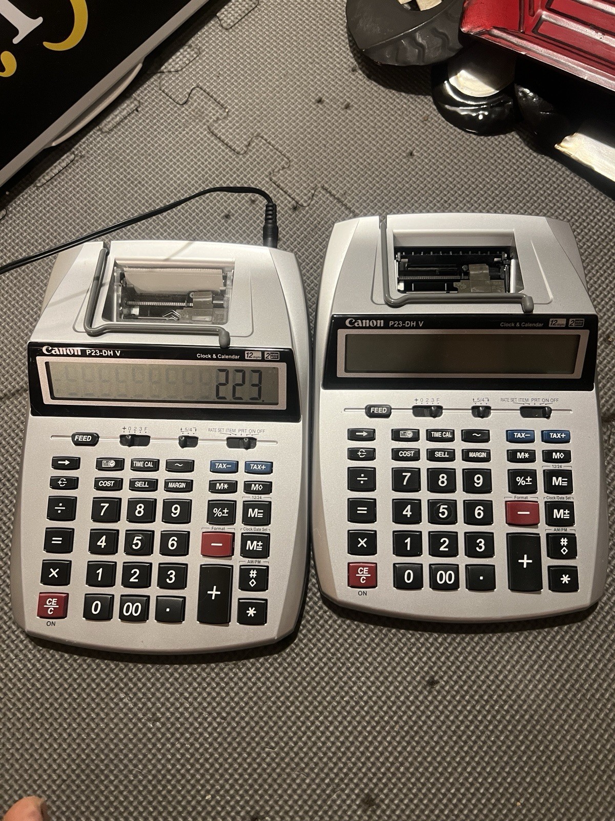 Canon P23-DHV Mini Desktop Printing Calculator**Sold As-Is, Not Sure If ...