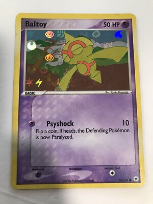 Pokemon TCG 2004 EX Hidden Legends 52/101 Baltoy Holo | eBay