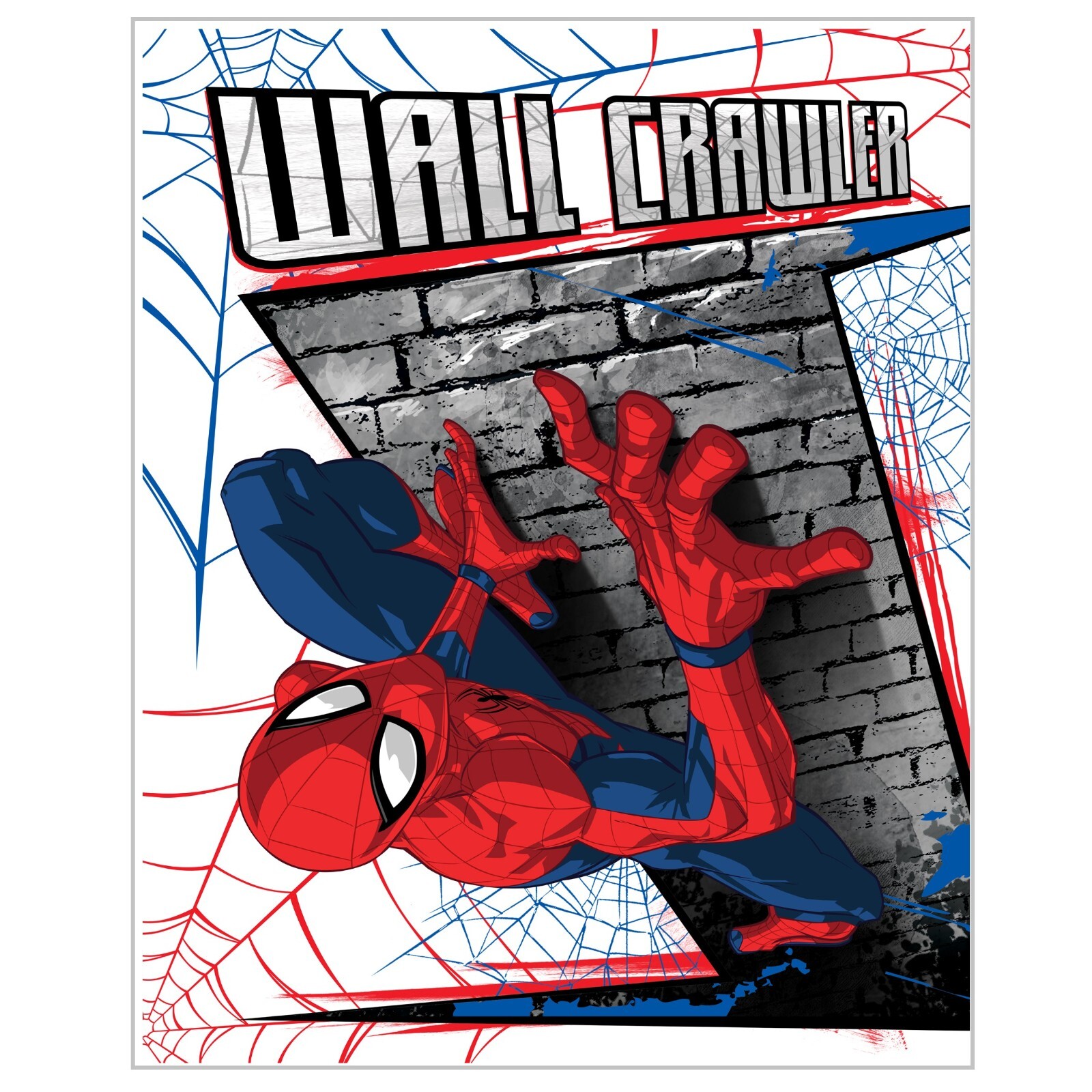 Spiderman Decke Plaid 130x170cm Aus Polar Fleece Spider-Man Kinder ...