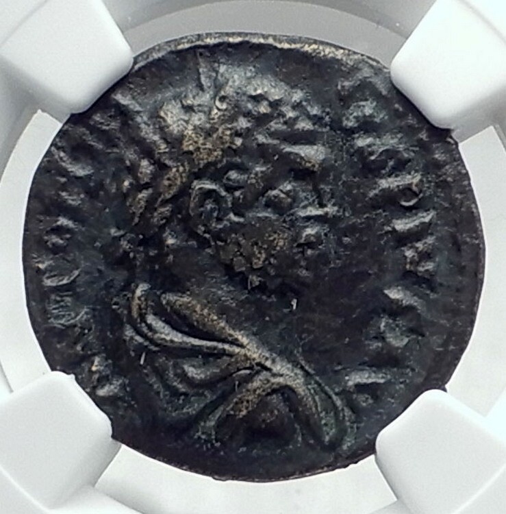CARACALLA Genuine Parion Parium Mysia Ancient Roman Coin CAPRICORN NGC ...