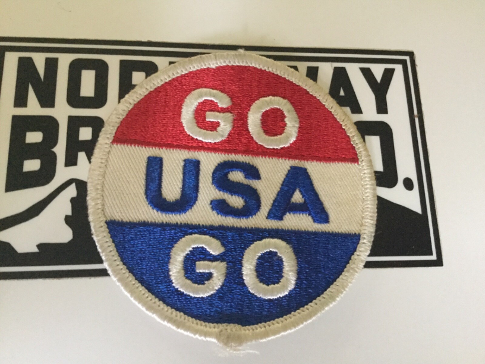Vintage GO USA GO Embroidered Hat/Jacket Collectors Sew On Patch | eBay