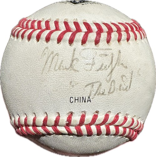 Mark Fidrych Autographed Baseball Inscribed, The Bird | eBay