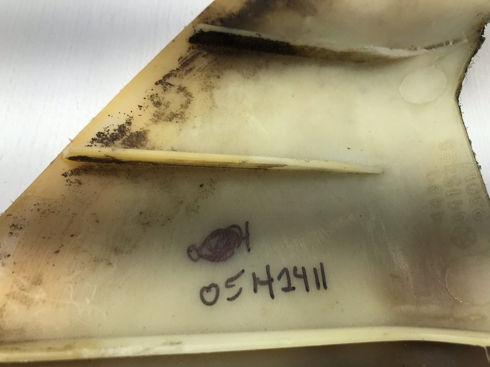 1970 Mopar E Body Seatbelt Cover Retractor Floor Shield Cuda Challenger ...