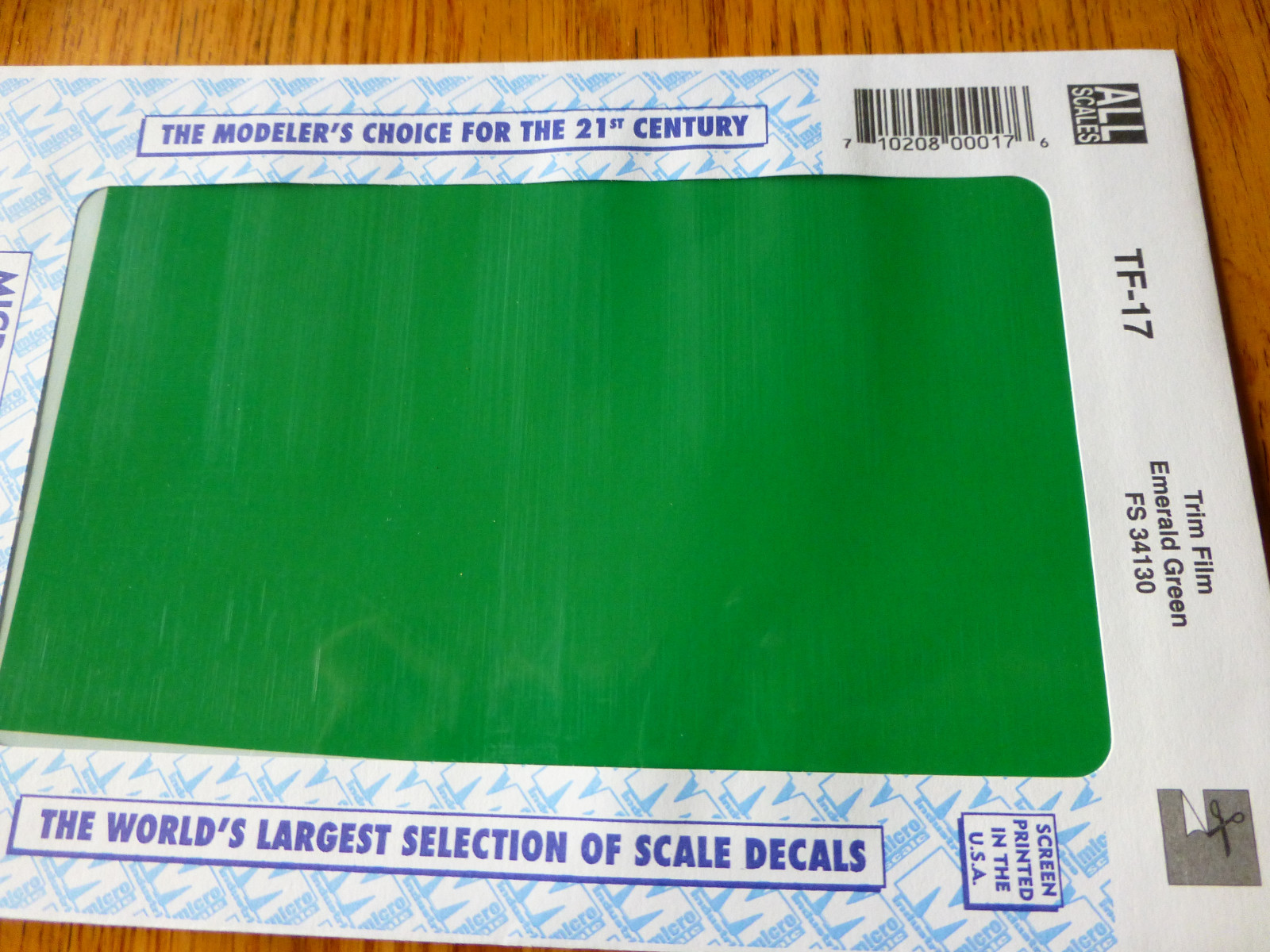 Microscale Decal #TF-17 Trim Film - Emerald Green | eBay