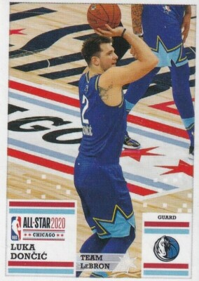 Panini NBA 2020-21 Sticker & Card Collection Sticker No. 33 Luka Doncic ...