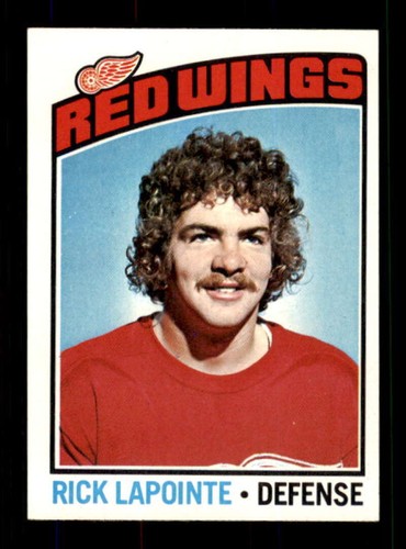 1976-77 Topps #48 Rick Lapointe NM/NM+ RC Rookie Red Wings 541268 | eBay