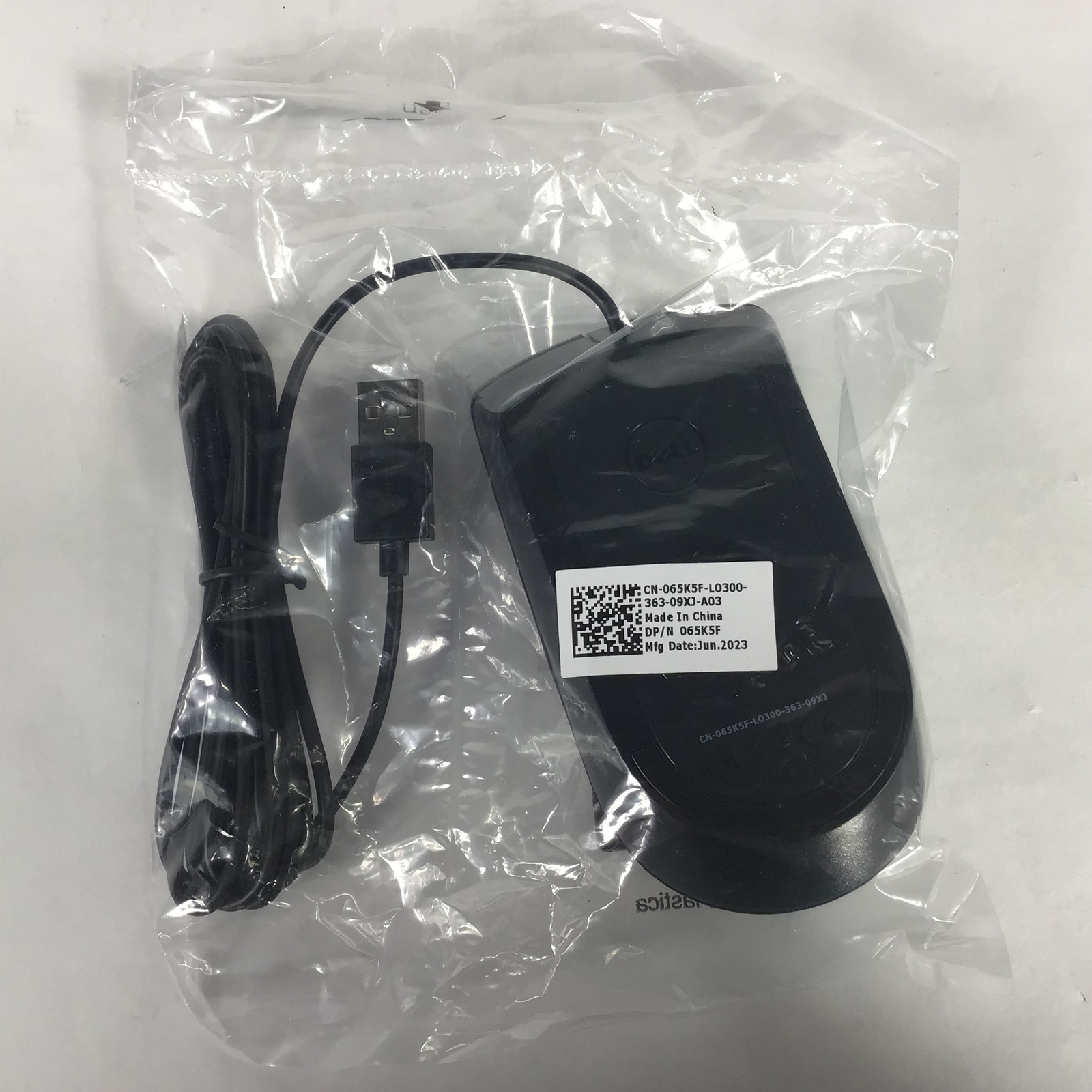 Lot of 10 Dell 65K5F Optical USB Wired Black Mouse - New | eBay