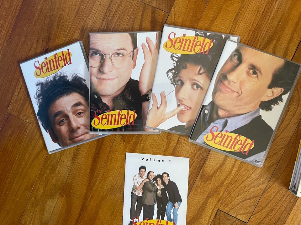 Seinfeld Complete Series DVD Box Set Seasons 1-8 Comedy 1990s Tv Show ...