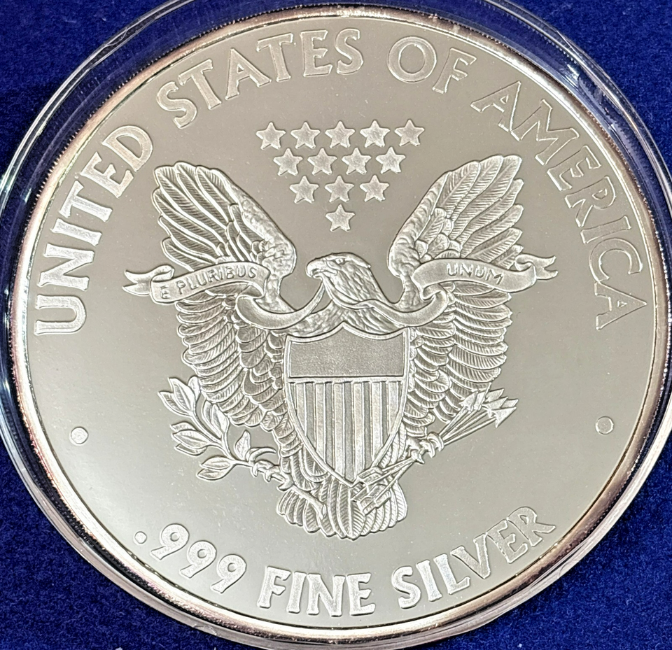 GIANT (4 ) OZ. .999 Silver Eagle or Walking Liberty Proof | eBay