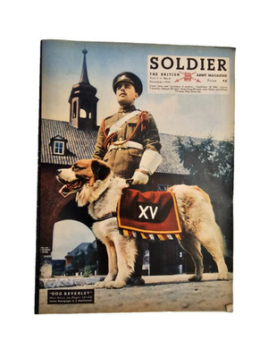 Soldier British Army Magazine Vol.7 No.8 Oct. 1951 Back Cover Elizabeth ...