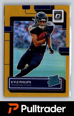 2022 Optic Kyle Phillips Gold Prizm 04/10 Rated Rookie RC SSP | eBay