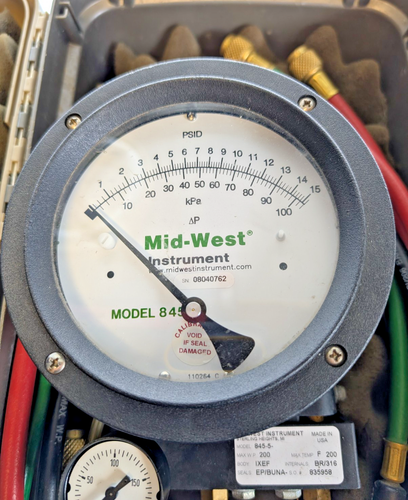 Mid-West Instruments 845-5 Backflow Test Kit | eBay