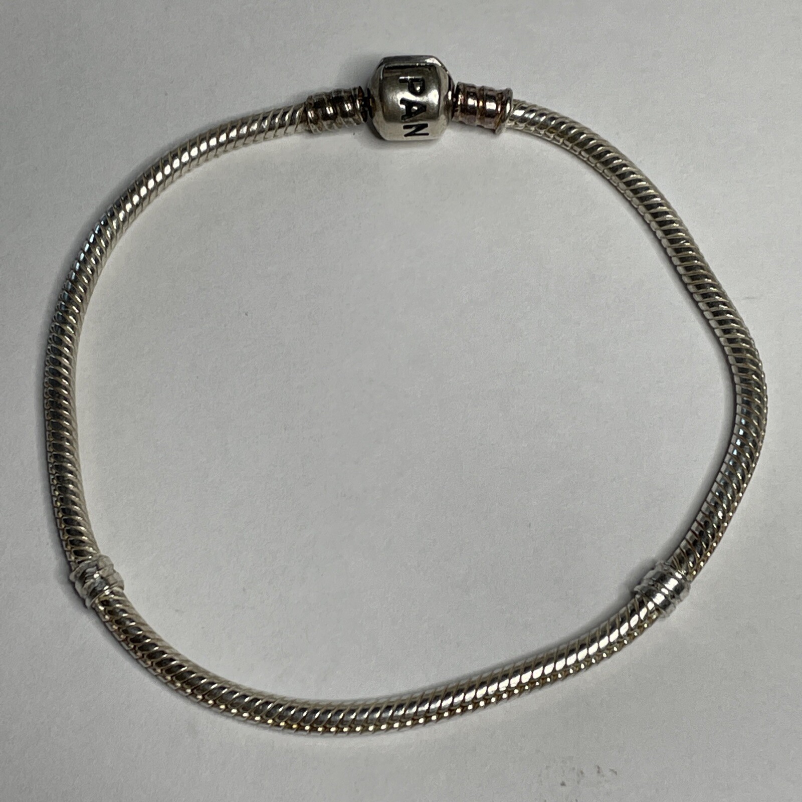 Authentic Pandora 925 Ale Sterling Silver Bracelet 8" 14.75g | eBay