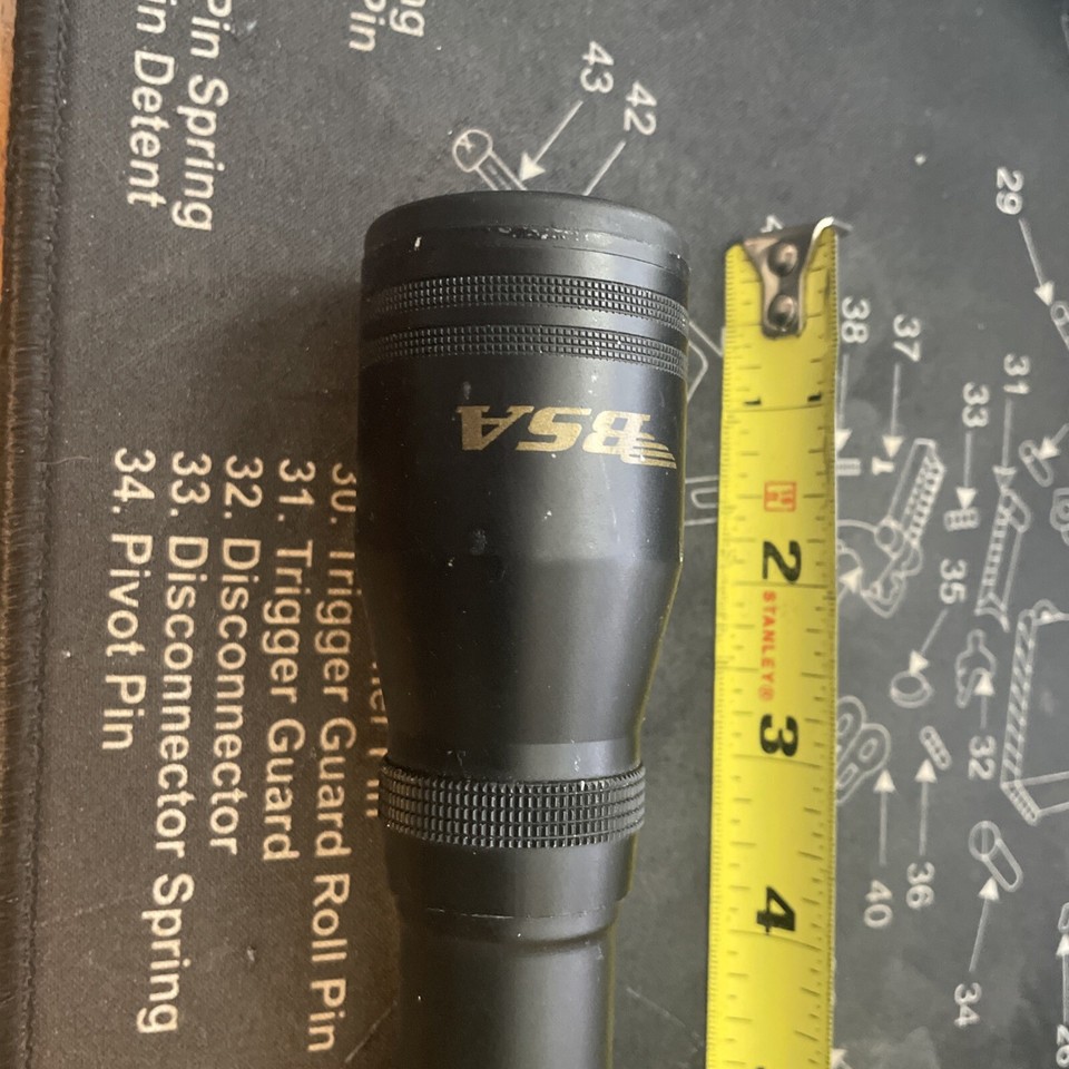 BSA Optics SW 4X32 CP Made in China Rifle Scope JS 2002.09 | eBay