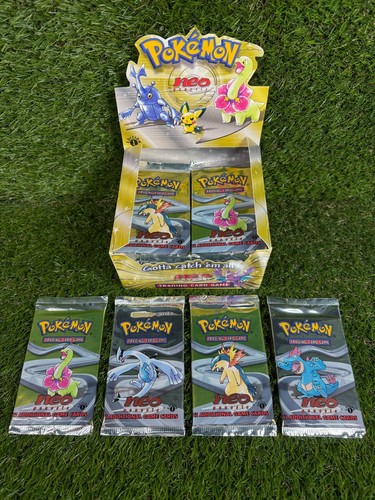 BOX FRESH - 2000 Pokemon Neo Genesis 1st Edition Booster Pack | FACTORY ...