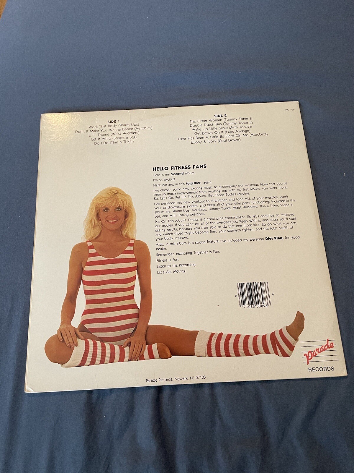 Joanie Greggains: “Aerobic Shape Up II” Vinyl LP, Parade Rec. PA-106 | eBay