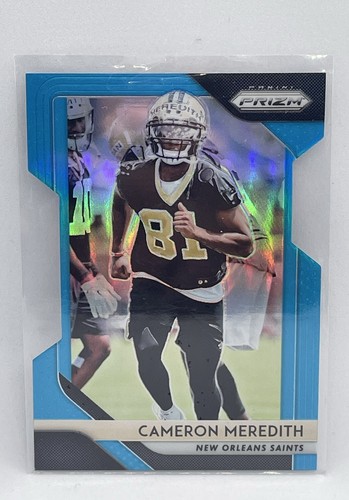2018 Panini Prizm Light Blue Prizm /199 Cameron Meredith #67 Saints | eBay
