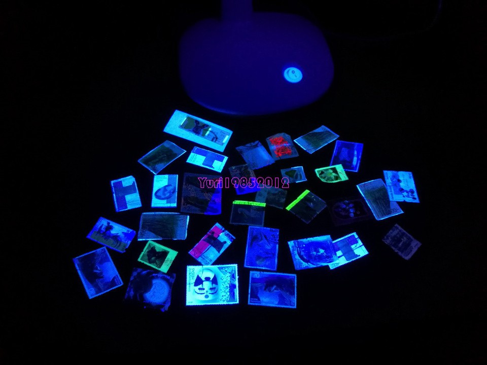 UV-A Longwave 352nm Ultraviolet Table Blacklight UV Lamp Fluorescence ...