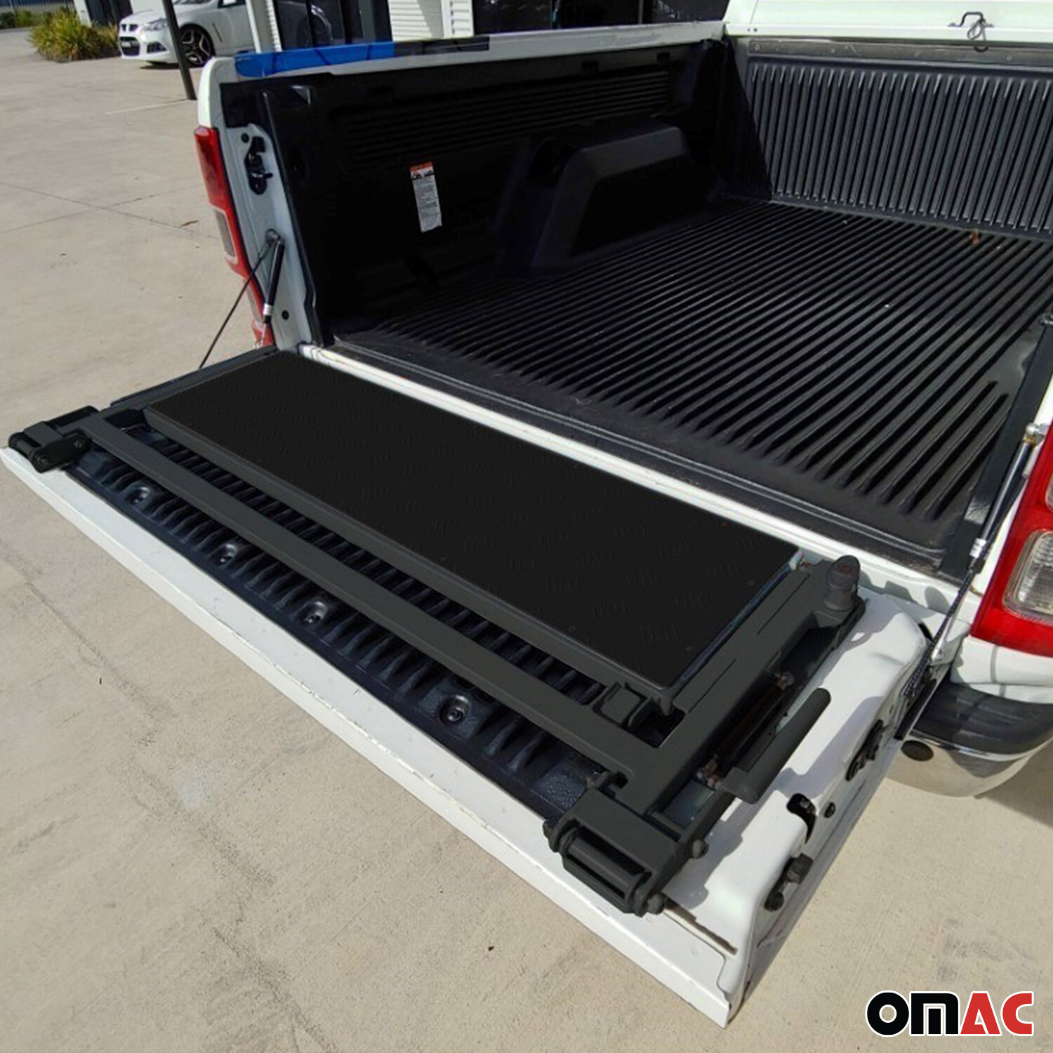 Foldable Tailgate Step for Pickup Adjustable Trunk Lid Truck Bed Step ...