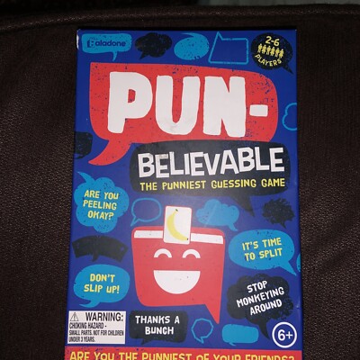 PUN-BELIEVABLE Punniest Guessing Game by Paladone Fun Game NEW & Sealed | eBay