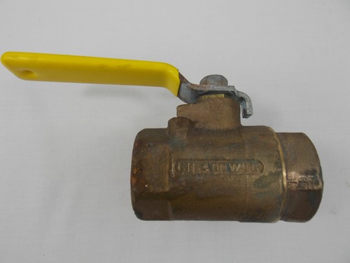 Apollo Conbraco 1.25" / 1-1/4" Inch Brass / Bronze Ball Valve C11 / 400 ...