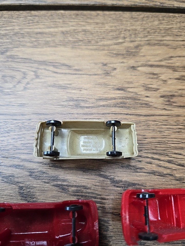 Varney HO Scale Ford-1 2 3 Panels Van Sedan Vintage Plastic Car Lot ...