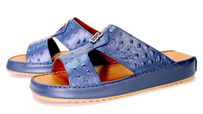 2455 Arabic Sandal Slipper Chappal Men's full leather and hand made ...