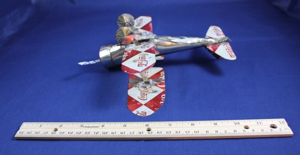 Vintage Coca Cola Collectible Soda Pop Can Art Airplane Pepsi Coke ...