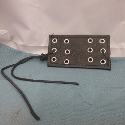 NEW GENUINE HOT LEATHERS LHH2001 Black Chap Extender with Eyelets | eBay