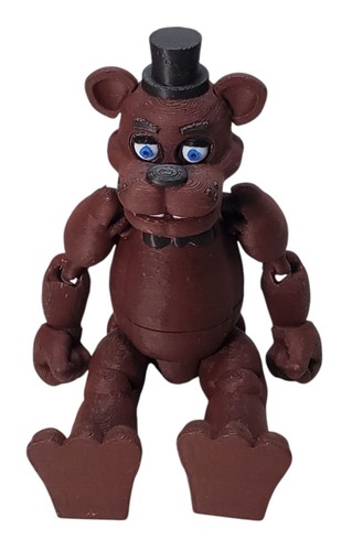 Five Nights At Freddy's FNAF Freddy Fazbear Plastic Chain Link Figure 6 ...