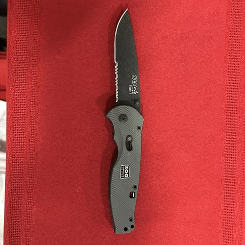 SOG Flash II Model SOG S14 Folding Pocket Knife | eBay