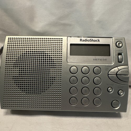 Radio Shack 20-125 AM/FM/SW Shortwave Portable Travel Radio Tested ...