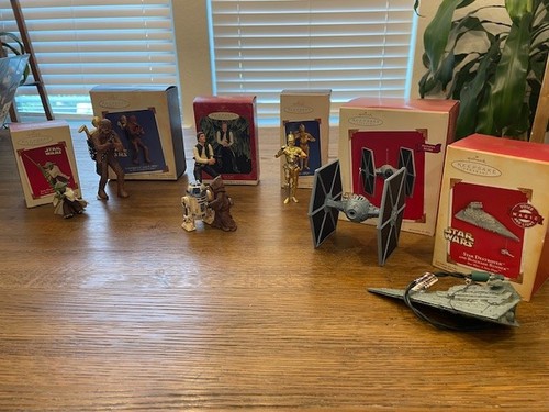 Hallmark Keepsake Ornaments Star Wars Lot of 7 | eBay