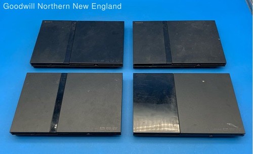 Lot of 4 Sony PS2 (Slim) Consoles w/ Broken Disk Drives - Parts/Repair ...