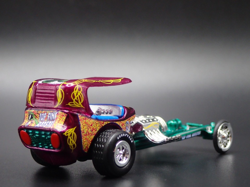 ED BIG DADDY ROTH RAT FINK CUSTOM DRAGSTER 1:64 SCALE DIORAMA DIECAST ...
