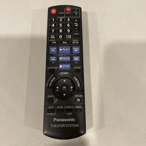 OEM Panasonic N2QAYB000514 Sa-PT480 Home Theater System Remote Control ...