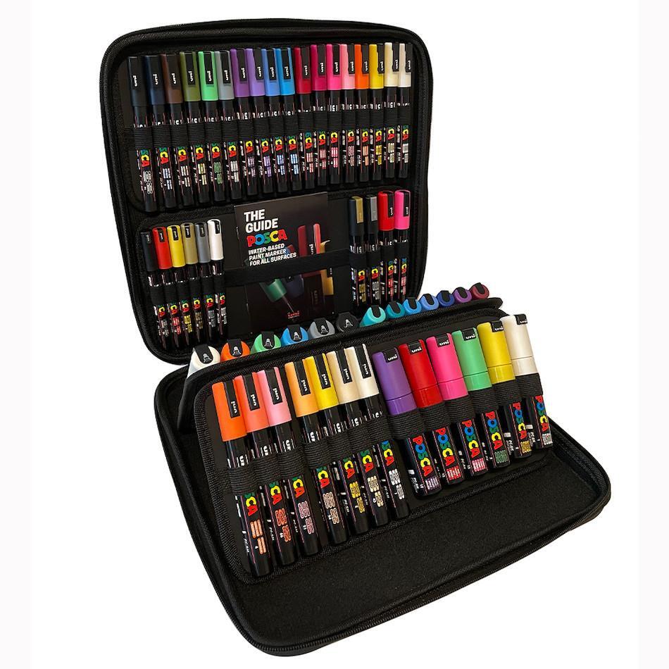 Uni POSCA Paint Marker Assorted Case Set of 54 Pens | eBay