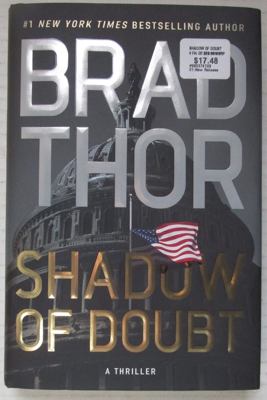 Brad Thor ~ SHADOW OF DOUBT ~ Scot Harvath Novel ~ HC/DJ ~ 2024 | eBay