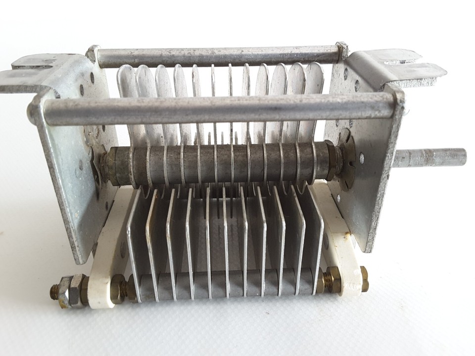 DENTRON MLA 2500 TUBE LINEAR AMPLIFIER VARIABLE CAPACITOR D-140 75 ...
