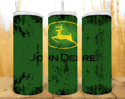 20 oz. Skinny Tumbler - John Deere Vintage Grunge | eBay