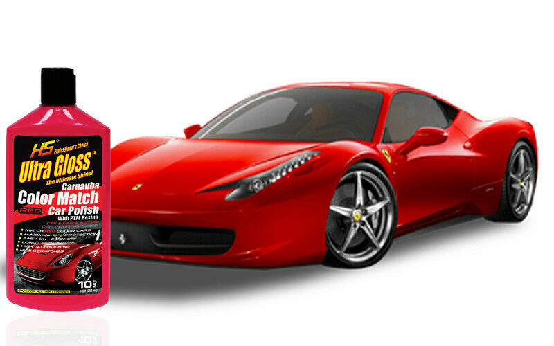 Red Wax Car Color Scratch Remover Carnauba Polish motorcycle Boat RV ...