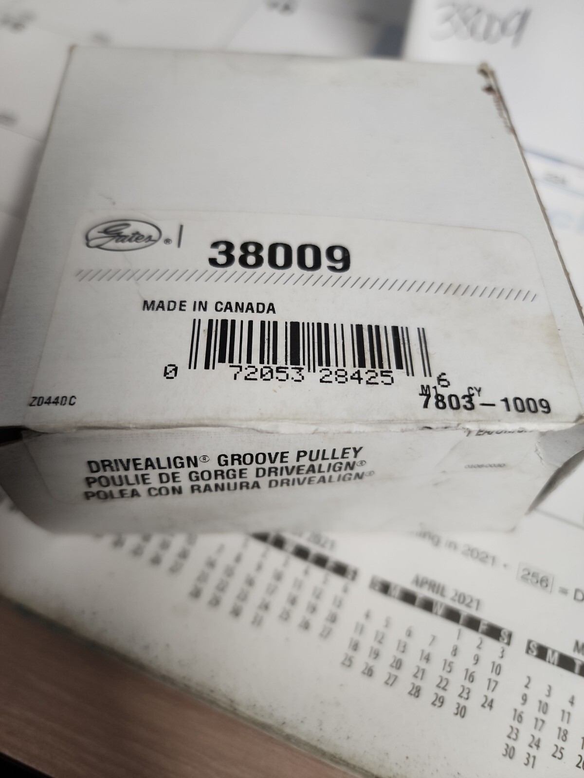 Accessory Drive Belt Tensioner Pulley-DriveAlign Premium OE Pulley ...