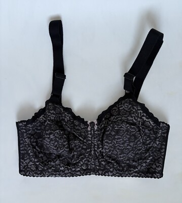NIP 32C Secrets In Lace 49700 Andrea Vintage Full Cup Bra Black Lace ...