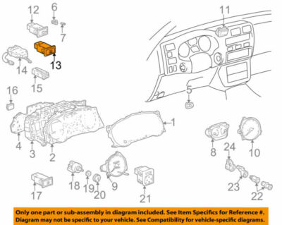 84332-42010 Toyota Switch assy, hazard warning signal 8433242010, New ...